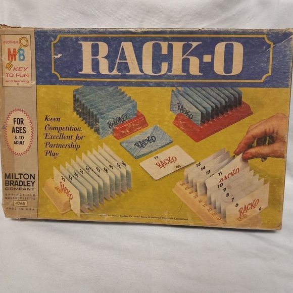 Milton Bradley Company | Games | Vintageracko Game 966 Milton Bradley ...